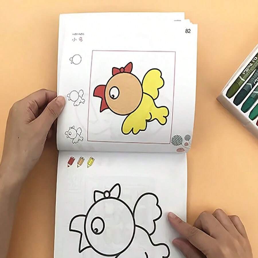 160-Page Coloring Book For Boys And Girls Featuring Cars, Animals ...