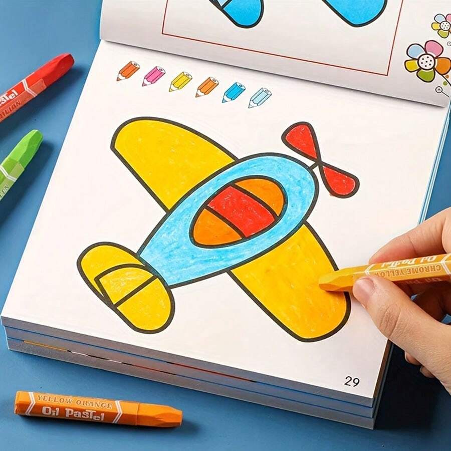 160-Page Coloring Book For Boys And Girls Featuring Cars, Animals ...