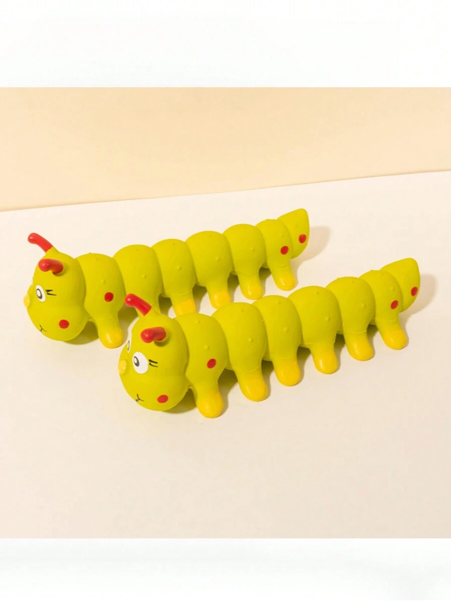Pet Supplies Latex Toy Furry Caterpillar Slow Rebound Decompression ...