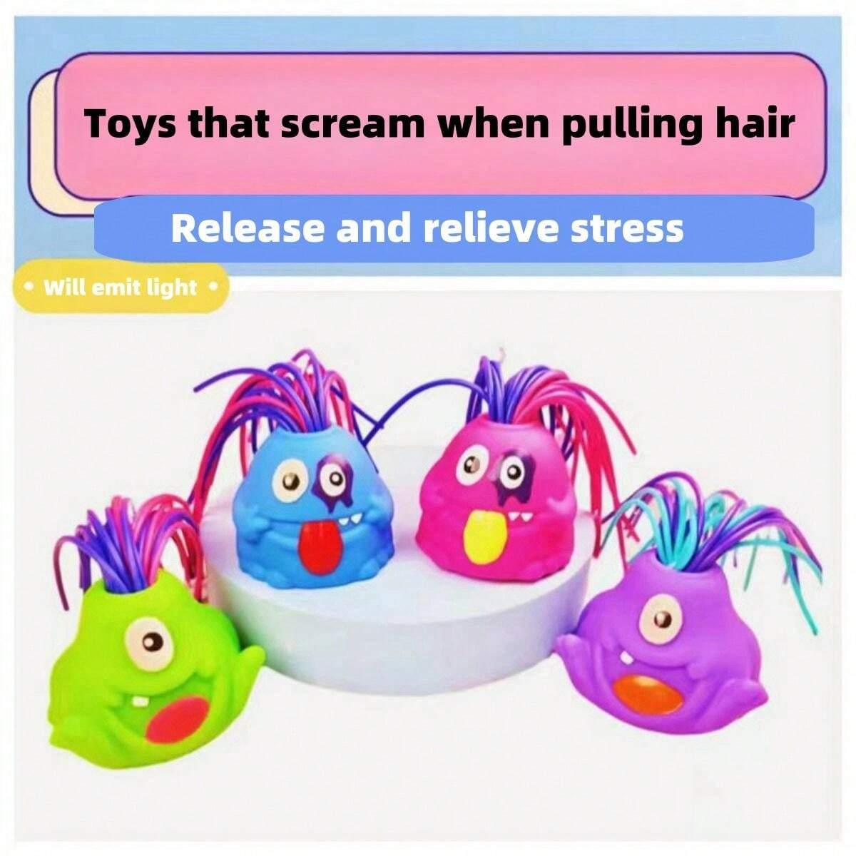 Interesting Irritated And Screaming Monster Toy, A Novel Toy For ...