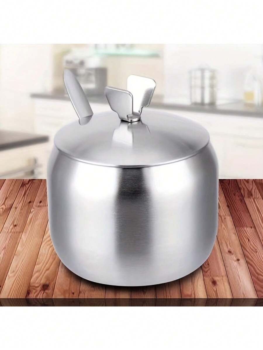 1 Set, Dorn Essentials Seasoning Pot With Lid And Spoon - Creative ...