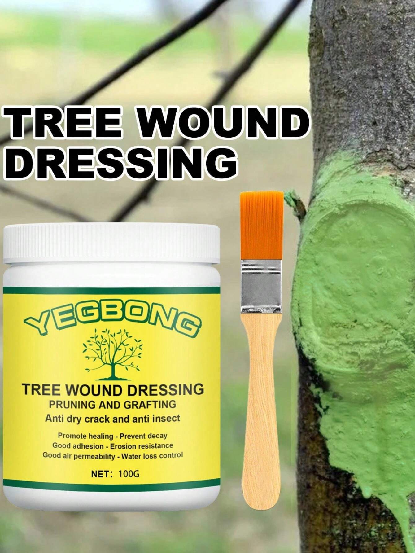 Yegbong Tree Wound Healing Ointment, Ha Li Tong Tree Wound Healing ...