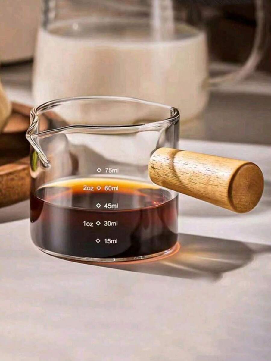 Glass Coffee Measuring Cup With Scale Marks, Italian Kawada Espresso ...