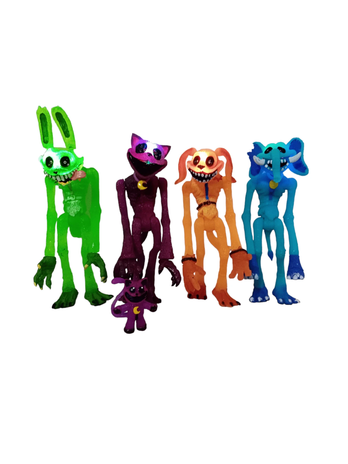 SMILING CRITTERS POPPY PLYTIME 4 ARTICULDAA FIGURES 25 CM HEIGHT CATNAP ...