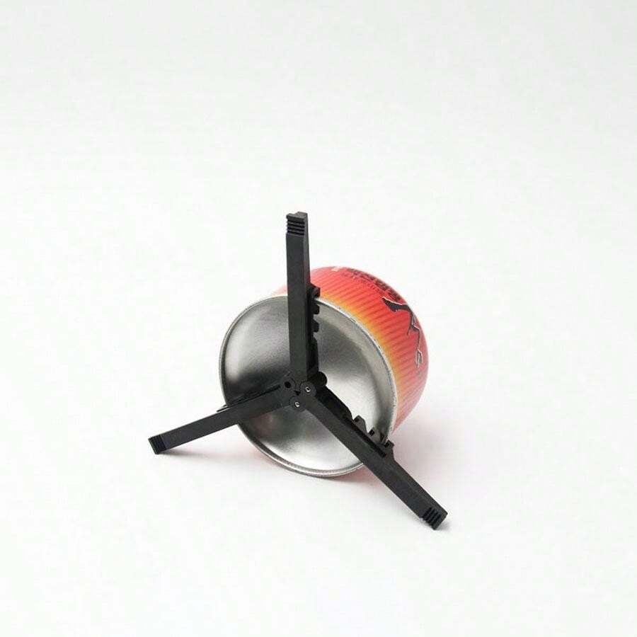 Portable Outdoor Stove Flat Gas Canister Long Gas Canister Bottom Three ...