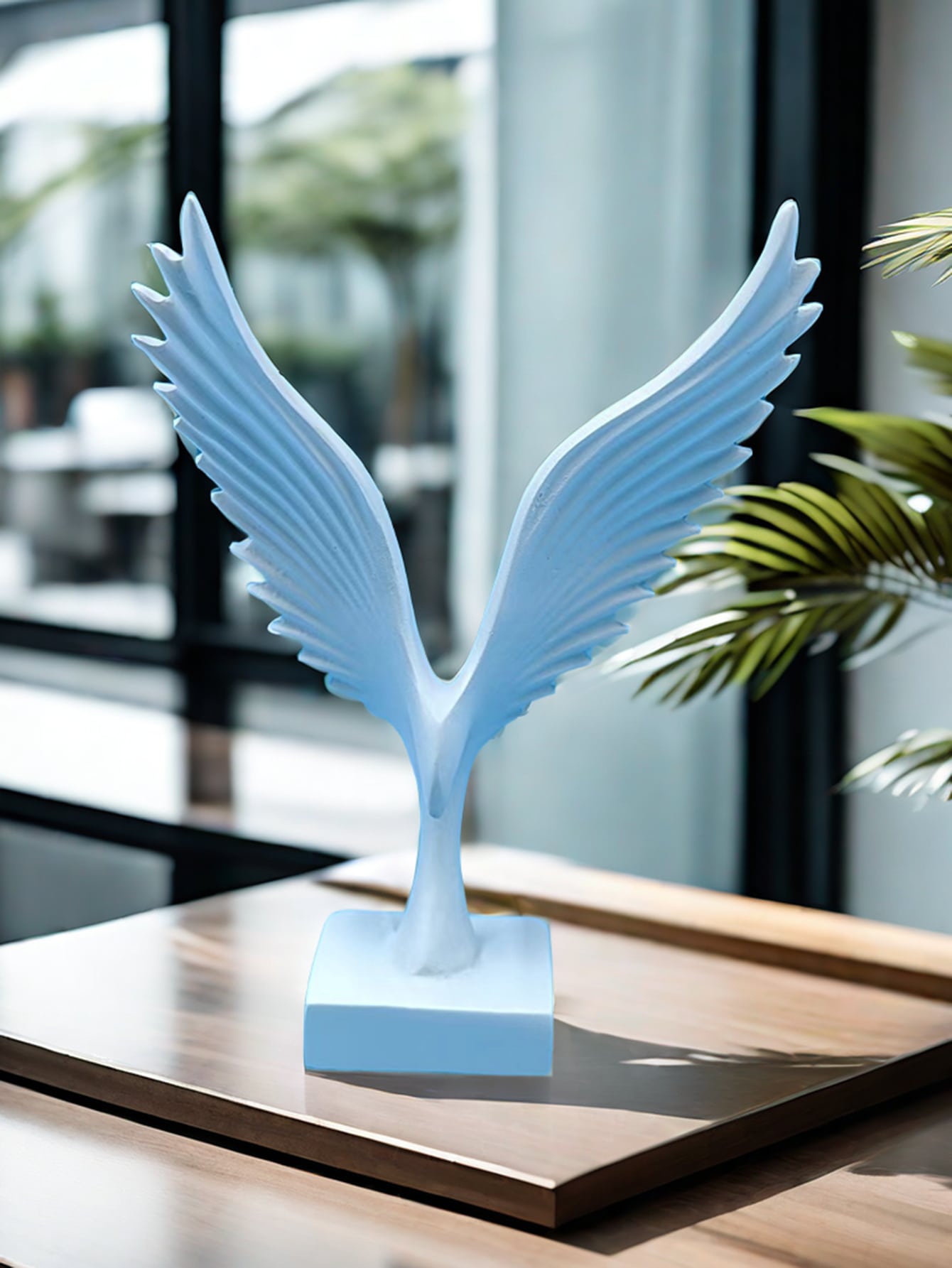 1pc Nordic Style Creative Ornament With Great Peng Eagle Displayed And ...