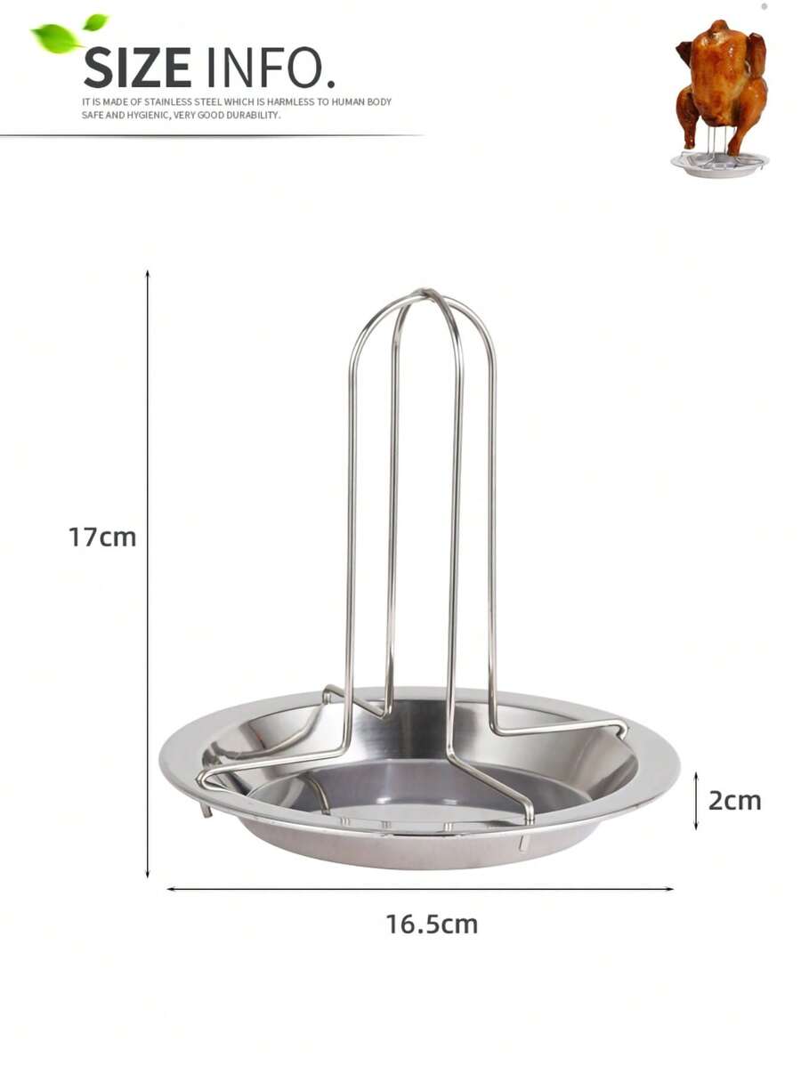 1PC Roasting Grill Stand Chicken Roaster Rack Kitchen Outdoor BBQ Tools ... 1PC Roasting Grill Stand Chicken Roaster Rack Kitchen Outdoor BBQ Tools ...