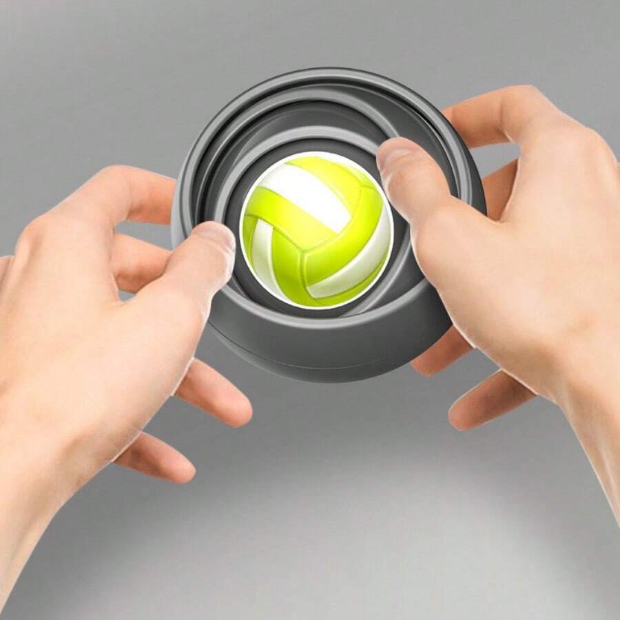 1pc 3D Decompression Ball, 360 Degree Bi-Directional Fingertip Rotating ...