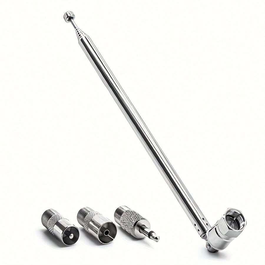 FM Radio Antenna, Ancable Indoor FM Telescopic Antenna 50 Ohm F Type ...