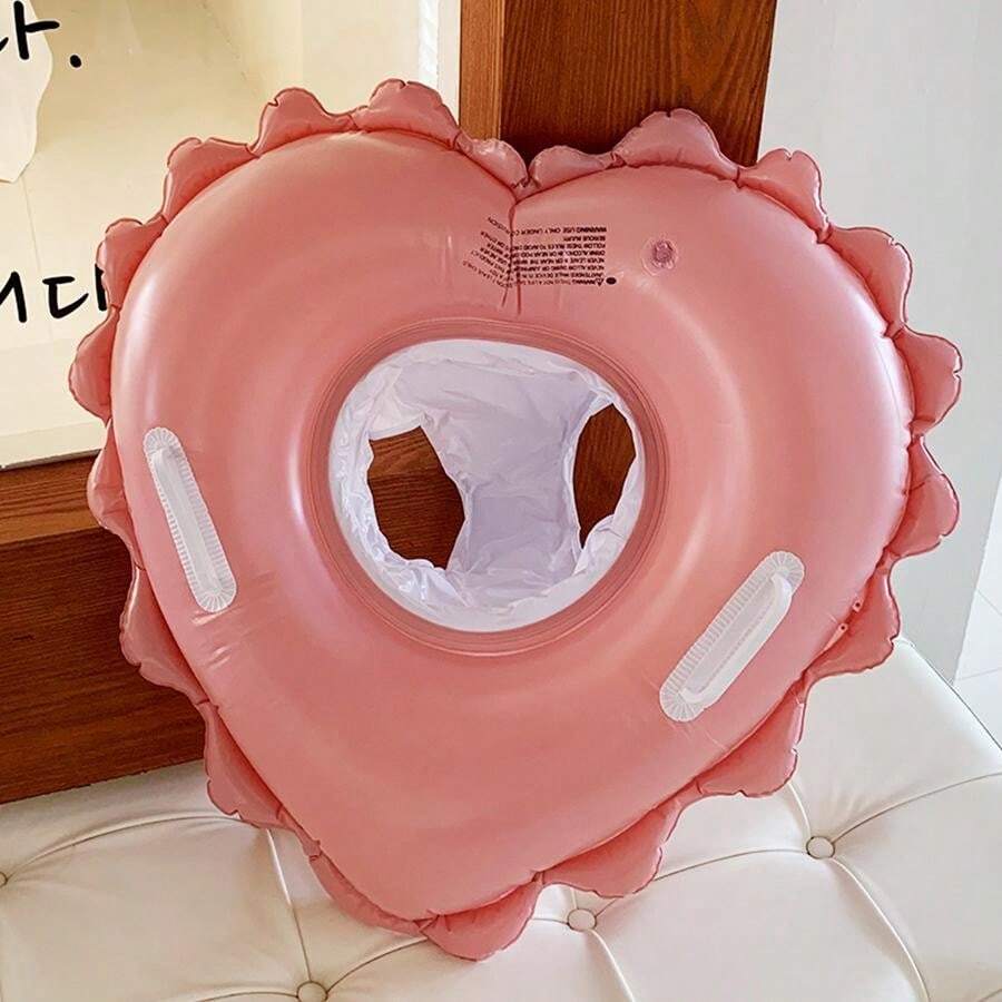 Infant Baby Cartoon Heart-Shaped Swim Ring Underarm Ring, Anti-Flip ...