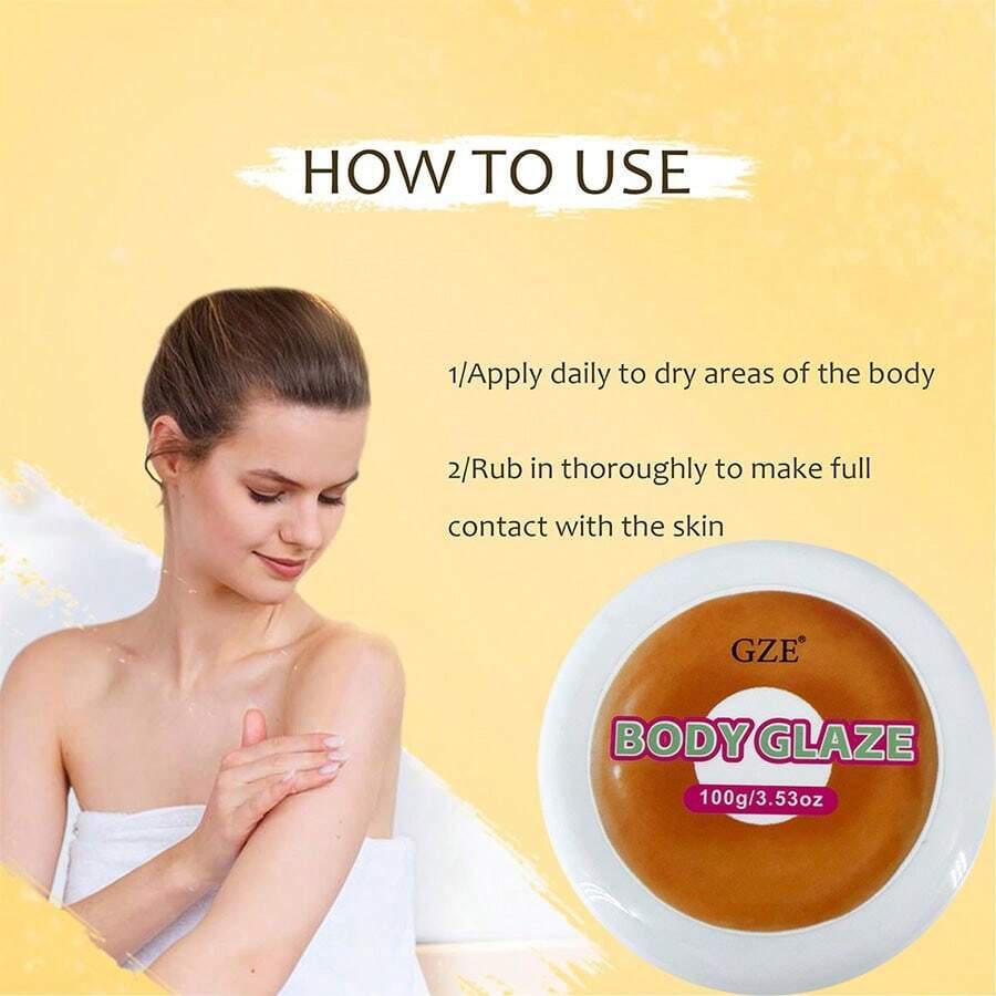 GZE BODY GLAZE Deep Moisturizing And Firming - Smooth Dry Skin For Both Men And Women Silky ...