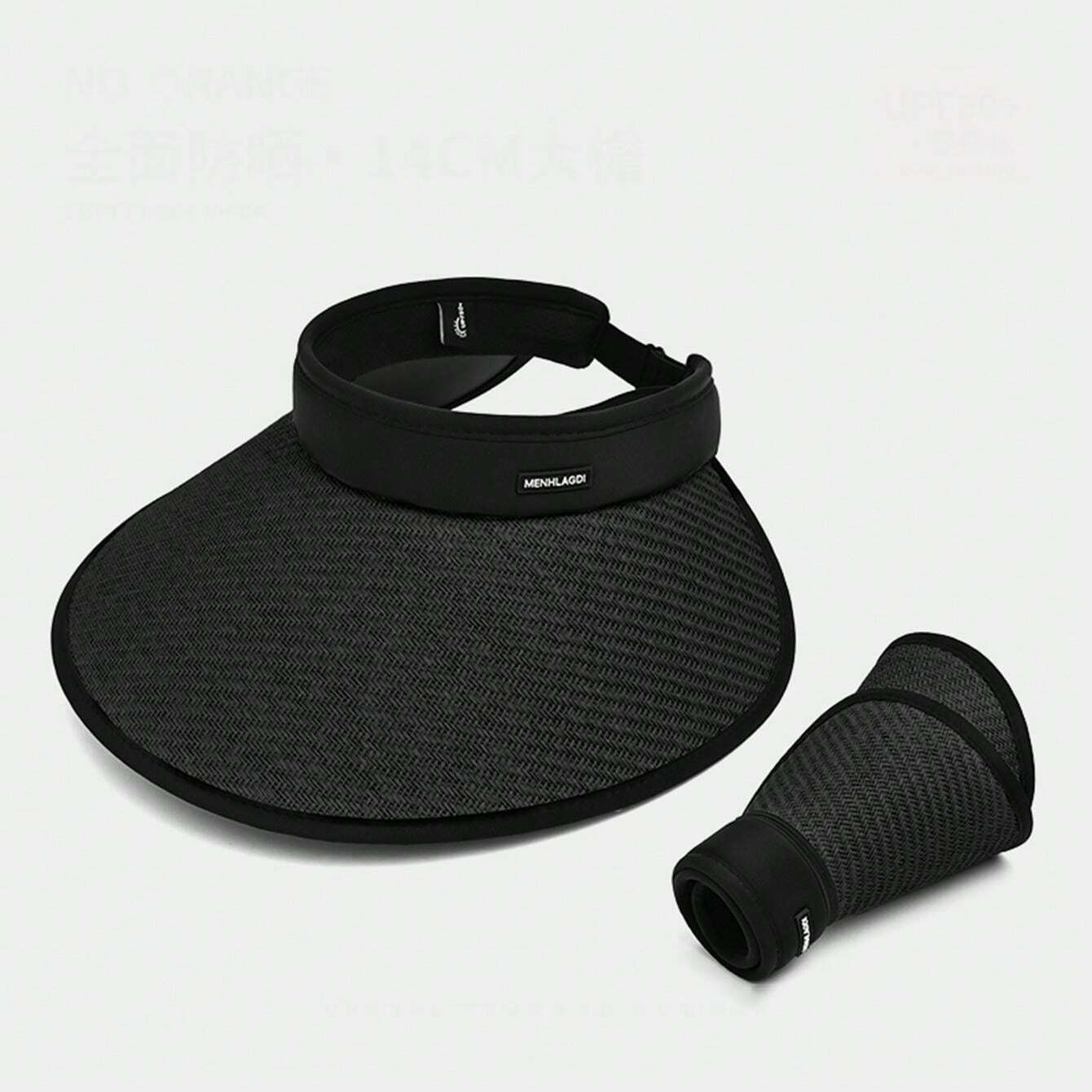 Nuevo sombrero de sol de ala ancha de vinilo para mujeres, sombrero de ...