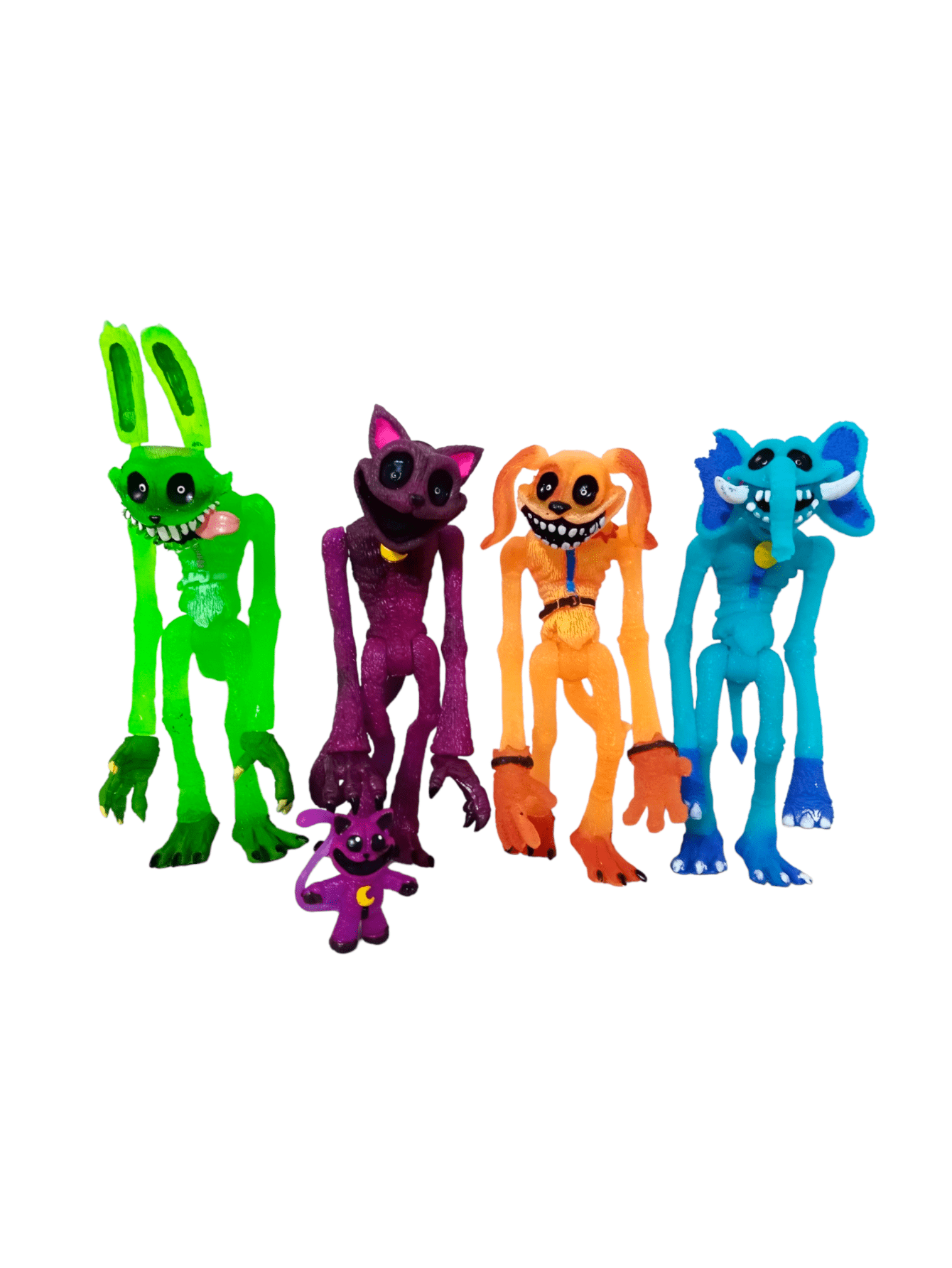 SMILING CRITTERS POPPY PLYTIME 4 ARTICULDAA FIGURES 25 CM HEIGHT CATNAP ...