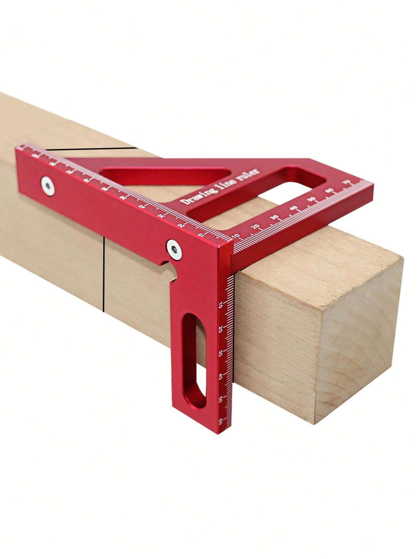 1Pc Woodworking Square Protractor 45/90 Degree 3D Multi Angle Aluminum ...