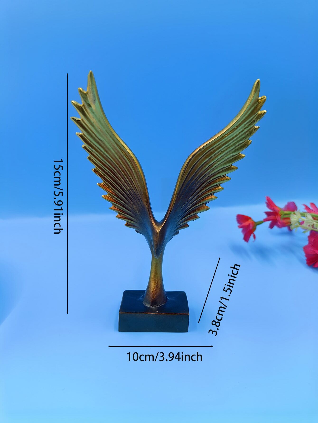 1pc Nordic Style Creative Ornament With Great Peng Eagle Displayed And ...