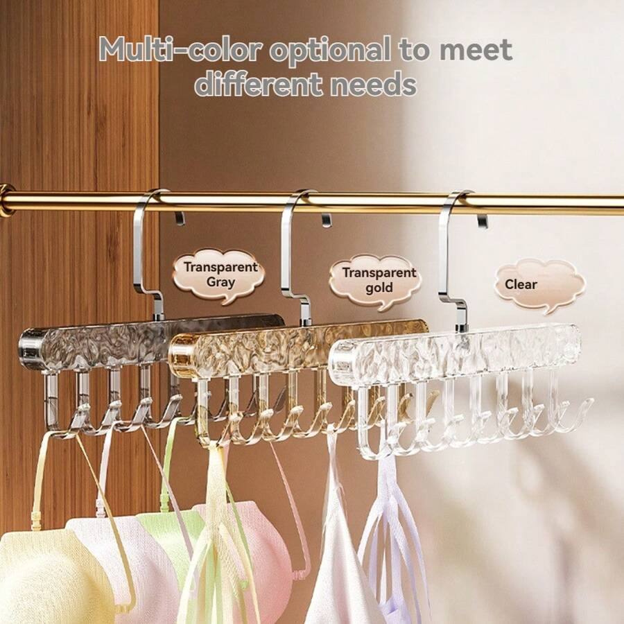 1pc Multifunctional Camisole Hanger For Storing Underwear And Tank Tops, With Multiple Hooks And ...
