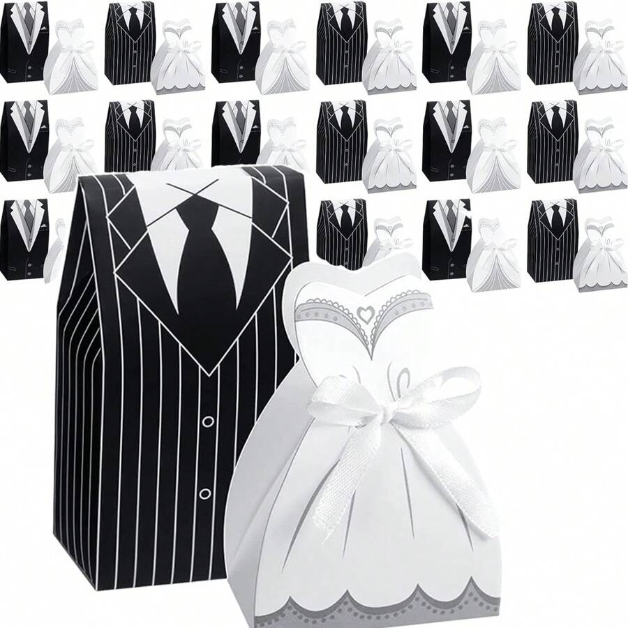 Wedding Favor Boxes Small Wedding Party Favor Boxes Bride And Groom ...