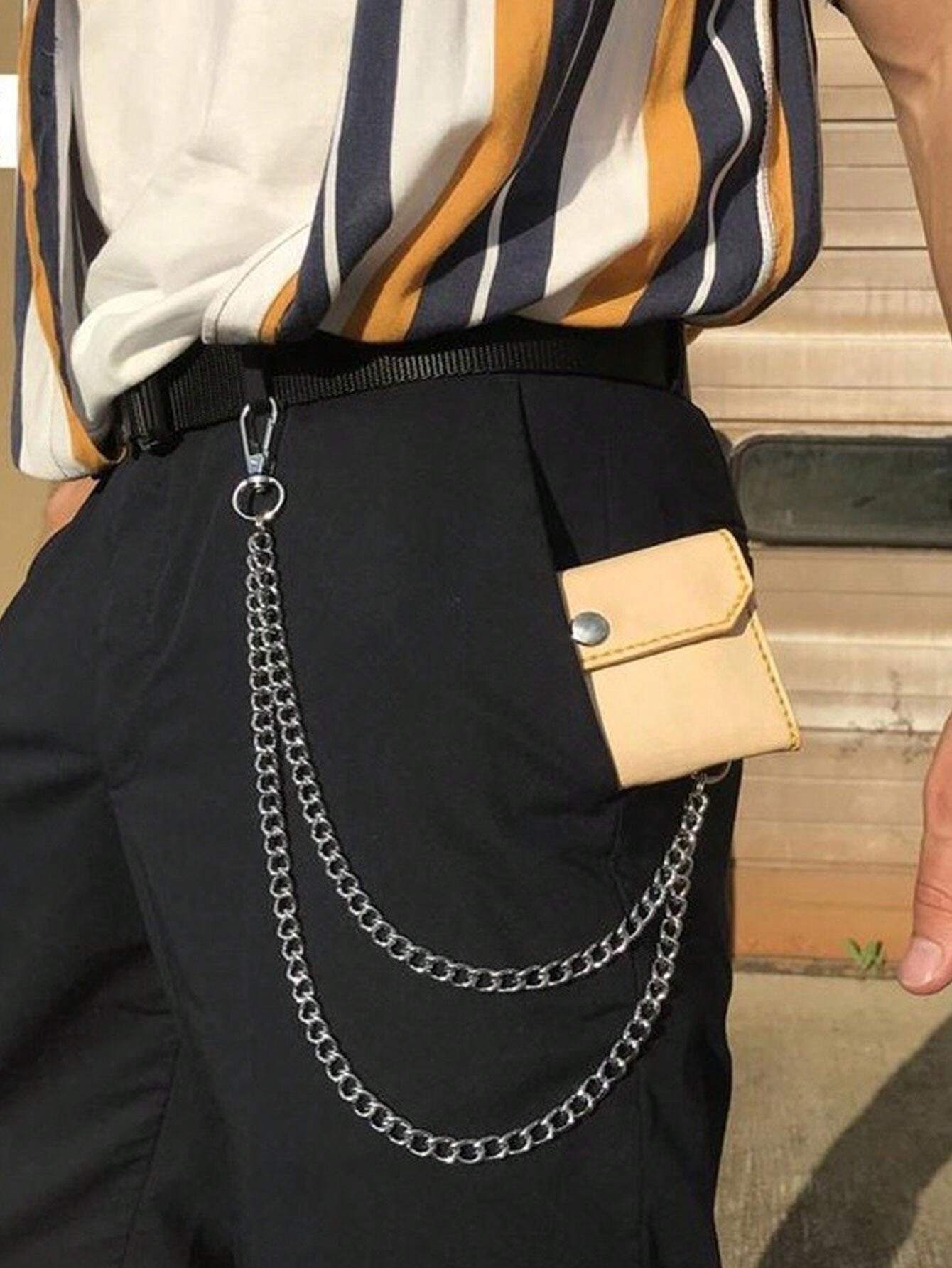 1pc/New Arrival Fashionable Men Jeans Chain Punk Style Hip-Hop Jeans ...