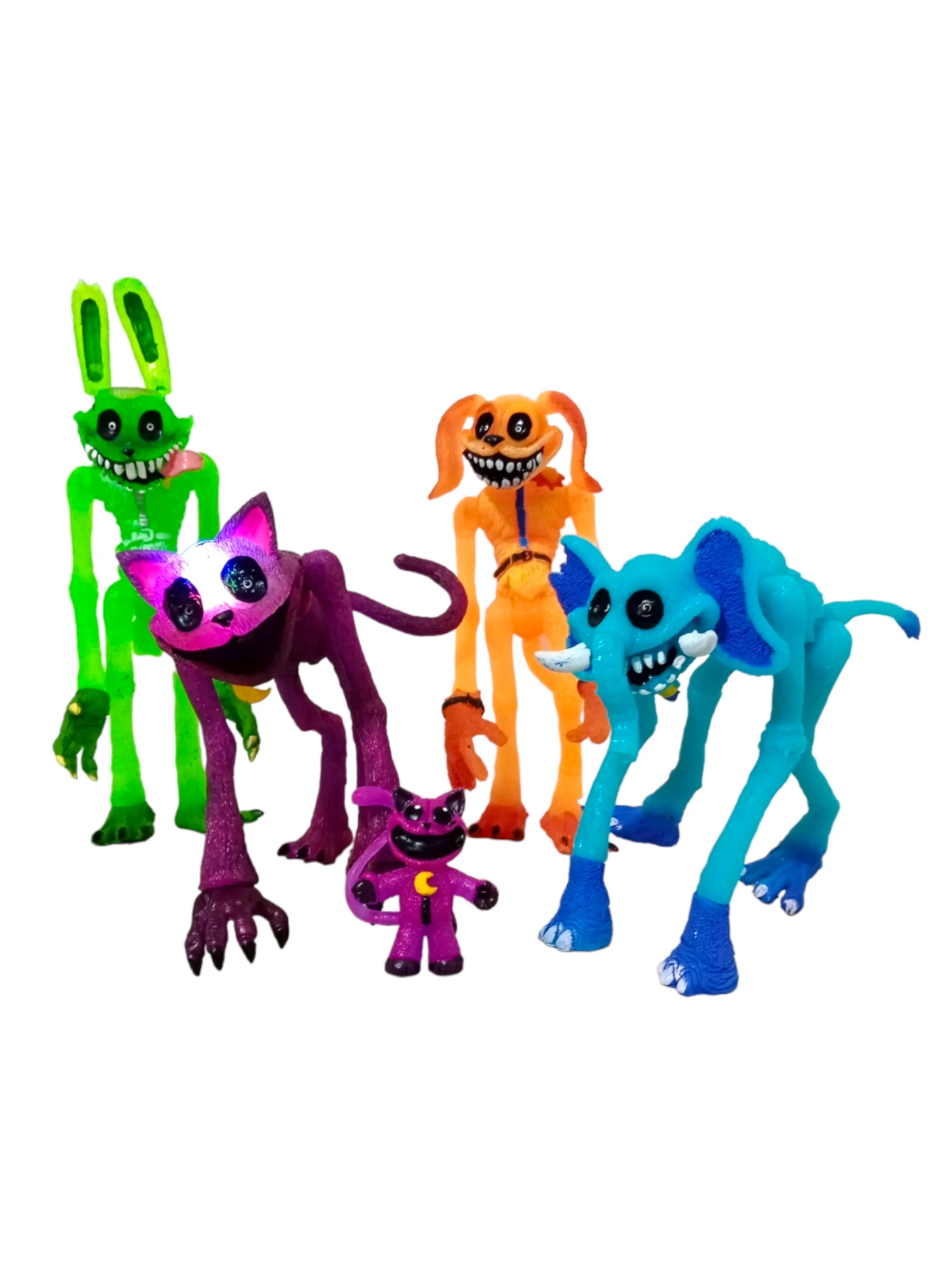 SMILING CRITTERS POPPY PLYTIME 4 ARTICULDAA FIGURES 25 CM HEIGHT CATNAP ...