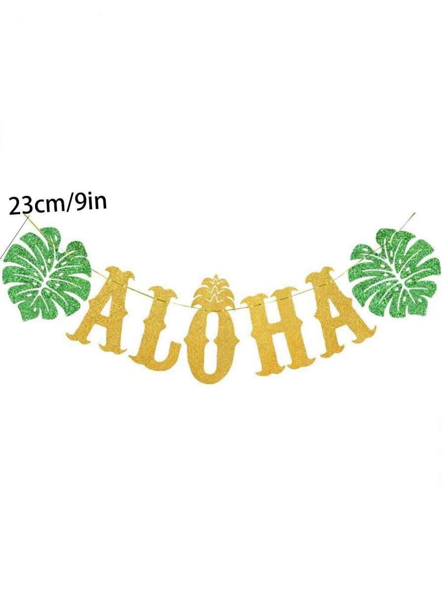 1pc- Hawaiian Aloha Flag Banner Hawaiian Aloha Party Decor Hawaiian ...
