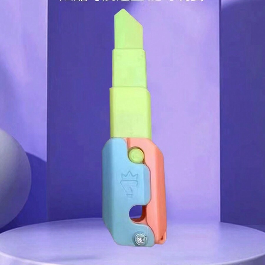 New 2024 3D Gravity Carrot Knife Telescopic Version Stress Relieving ...