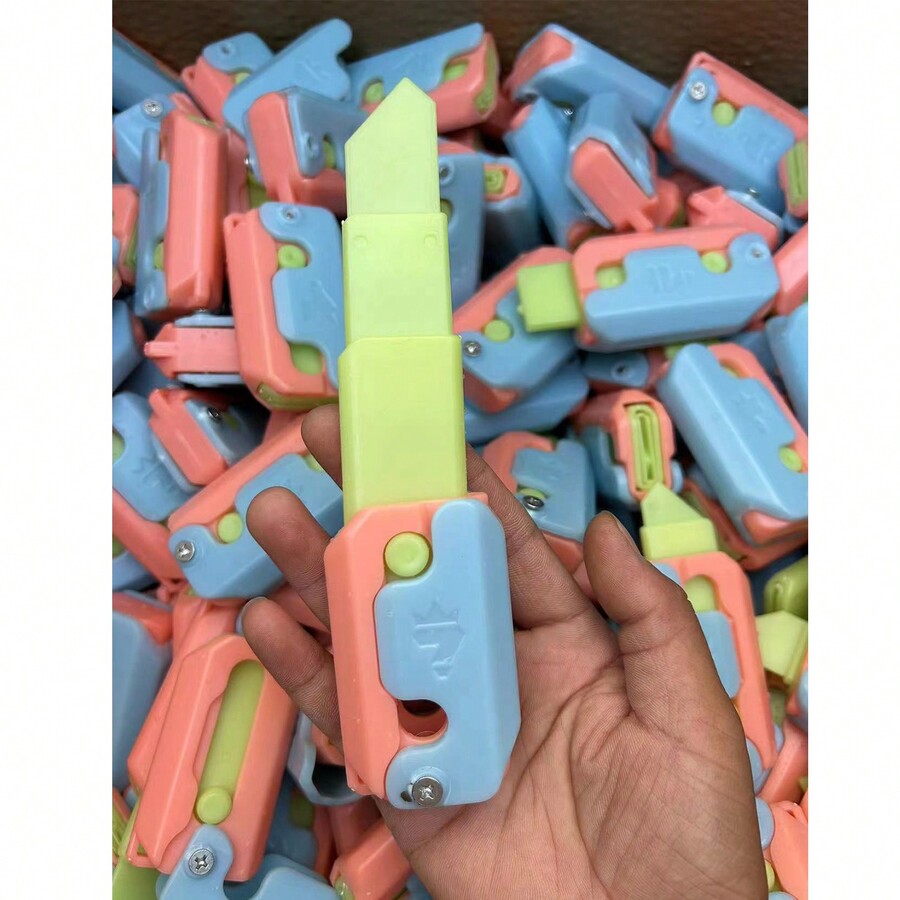 New 2024 3D Gravity Carrot Knife Telescopic Version Stress Relieving ...