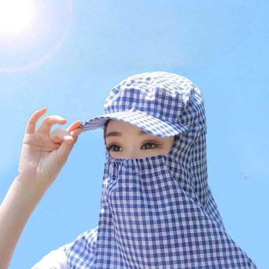 Outdoor Neck Mask Garden Orchard Sun Work Hat For Women Summer UV ...