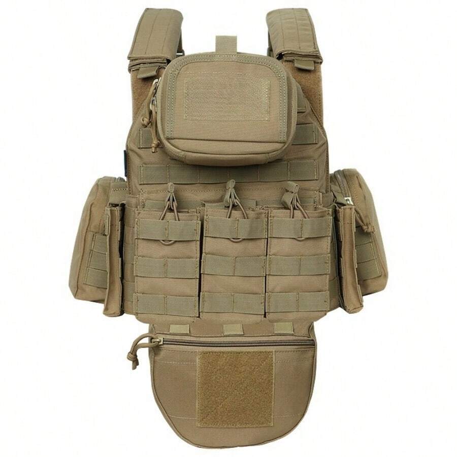 New 8128 Multi-Functional Outdoor Tactical Vest With MOLLE System ...