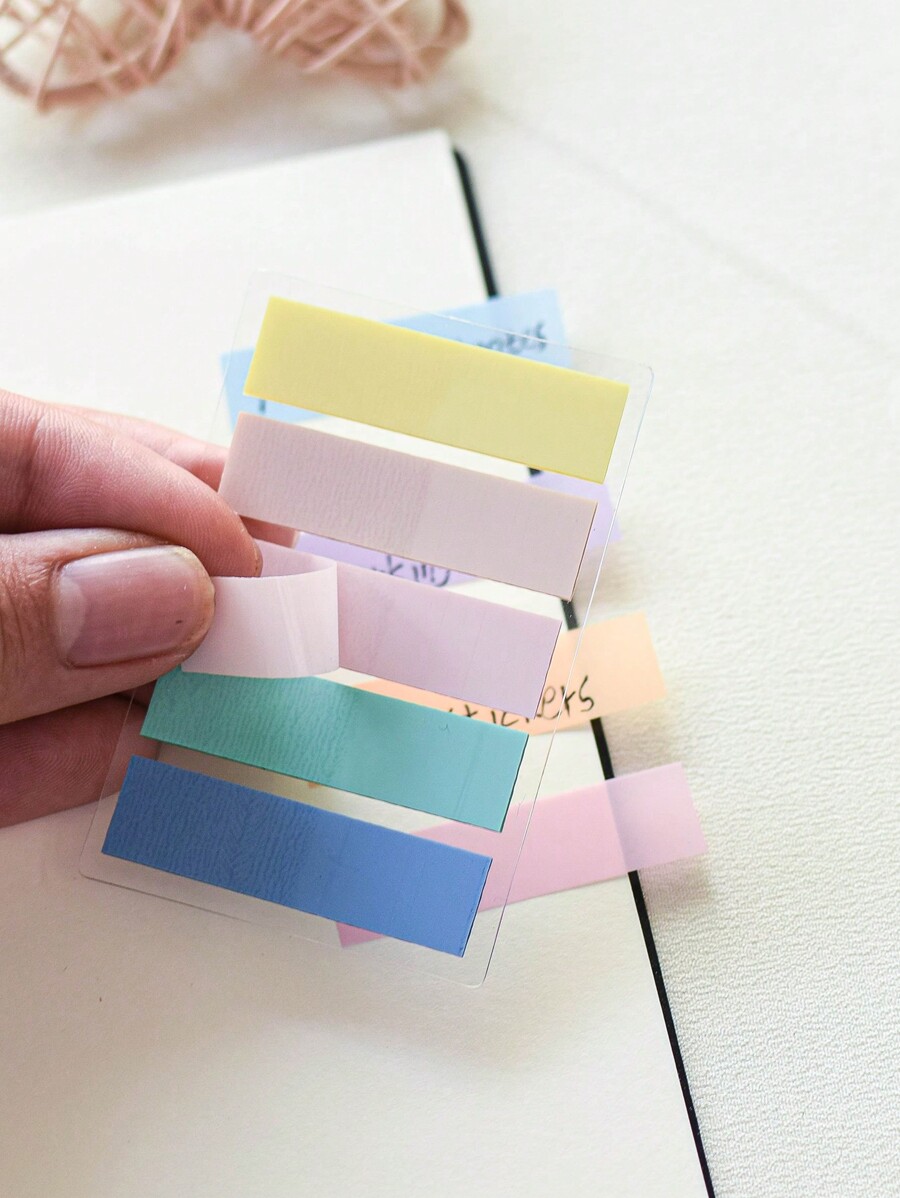 100 Sheets Of 1 Type Of Convenient Index Tag Sticky Notes, Writable ...
