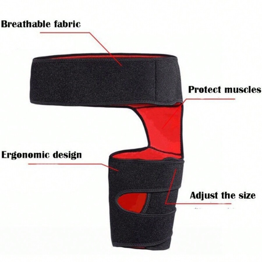 1PC Fitness Leg Protectors For Preventing Muscle Strain, Hip Protection ...