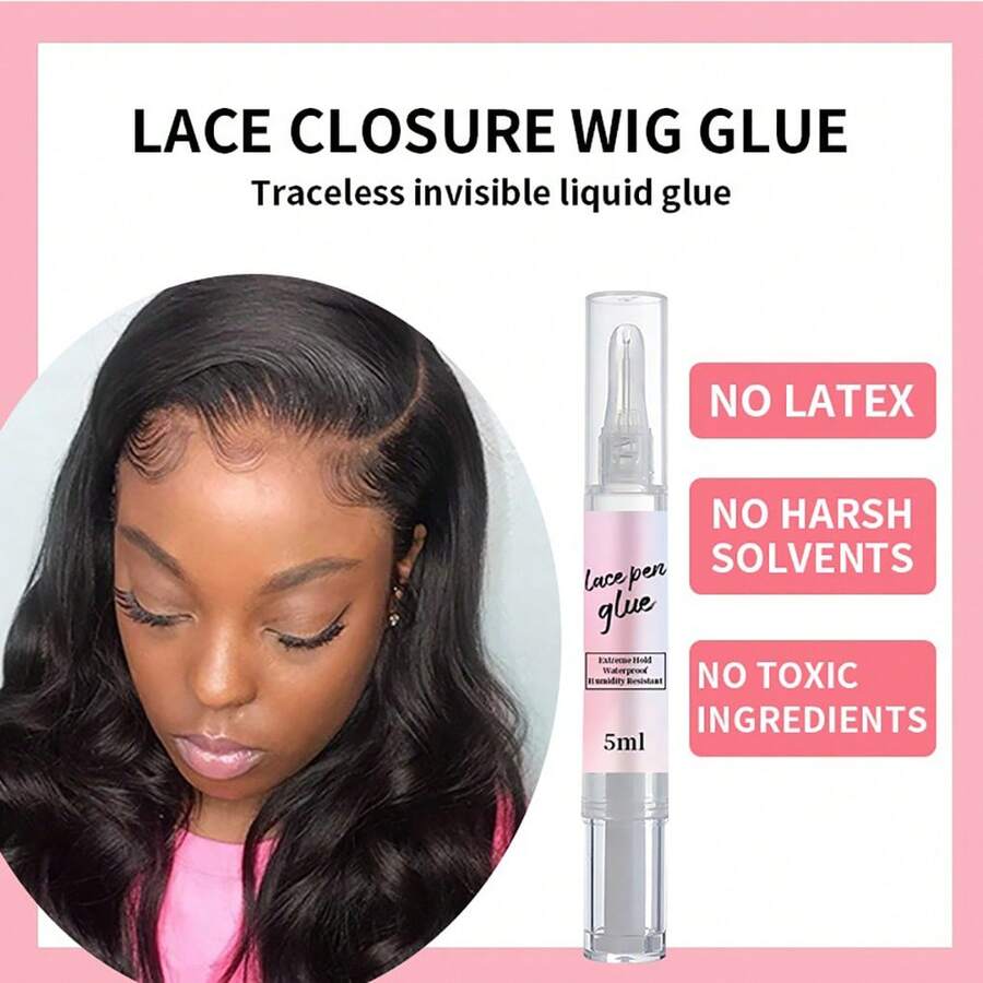 Super Bonding Glue For Hair Systems Lace Pen Glue Waterproof & Extreme ...