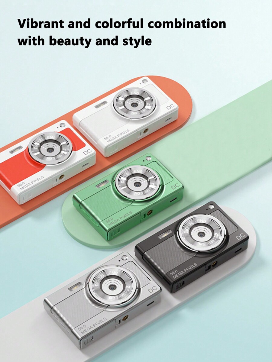 Portable CCD Card Digital Camera AF Autofocus 2.8-Inch Ultra HD Display ...