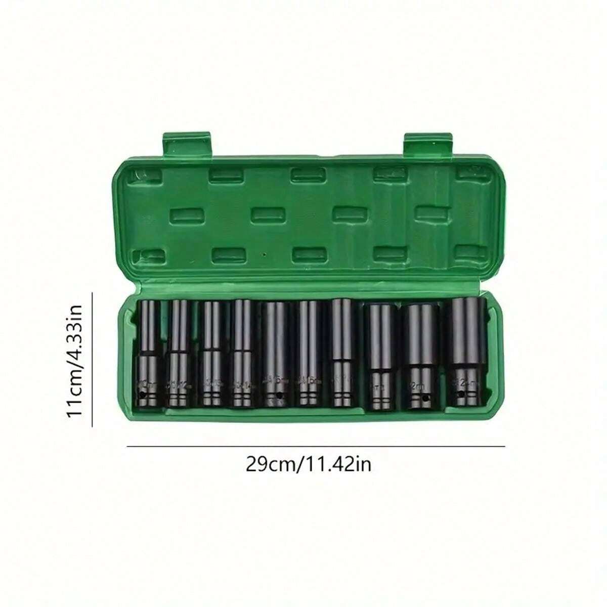 10-Piece Set Electric Wrench (8-24) Socket Combination Set Pneumatic ...