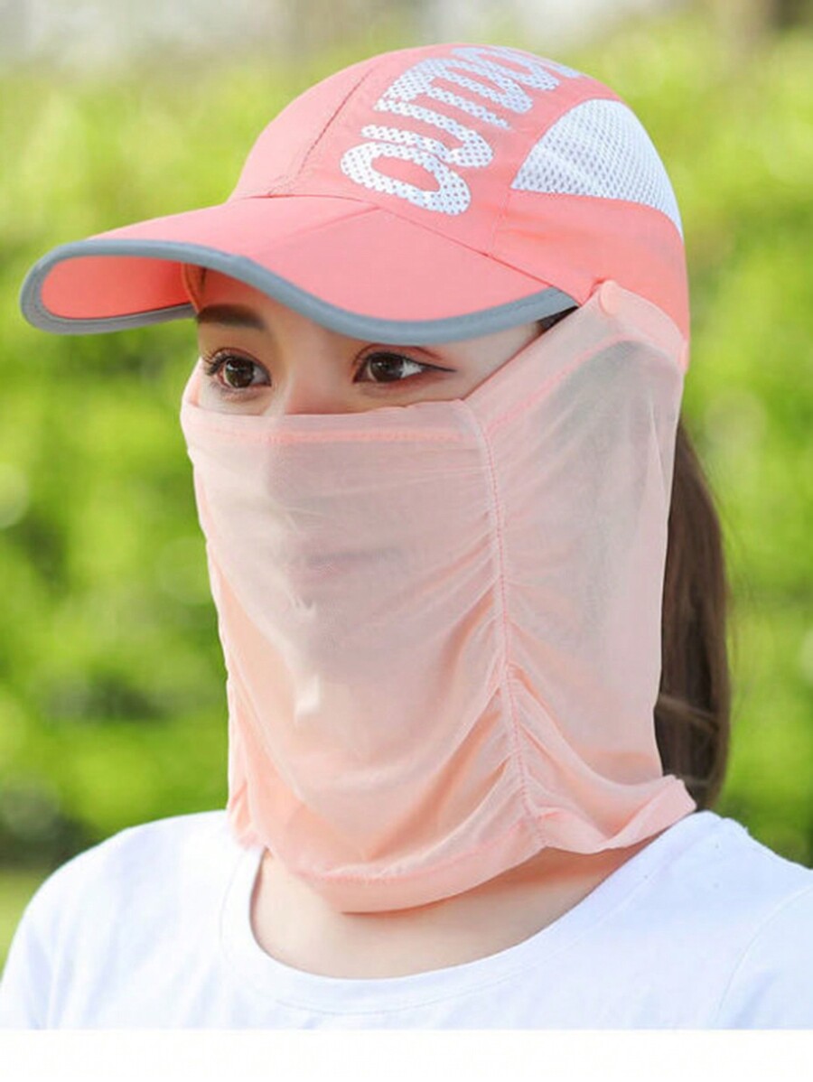 1pc Summer Outdoor Cycling Fishing Face And Neck Sun Protection ...