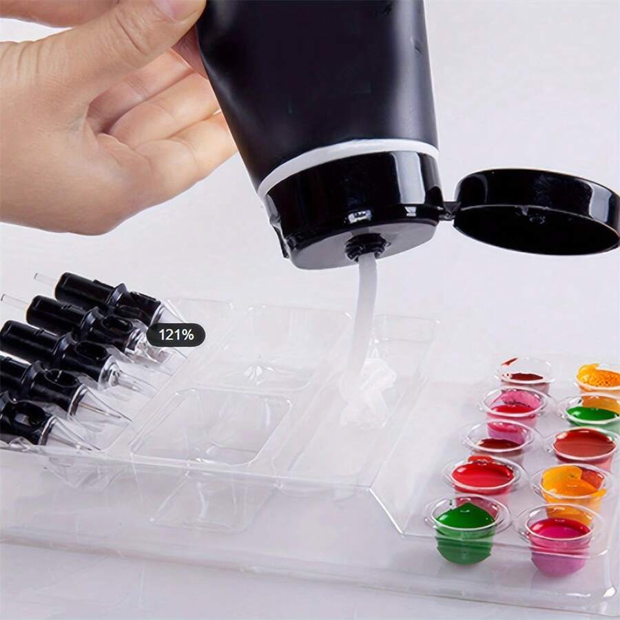 Plastic Disposable Ink Cup Tray, Pigment Rack Holder, Tattoo Needle ...