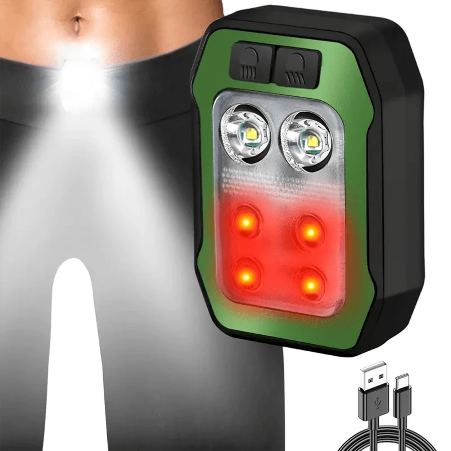 1pc Clip On Running Light, Rechargeable Running Lights For Runners ...