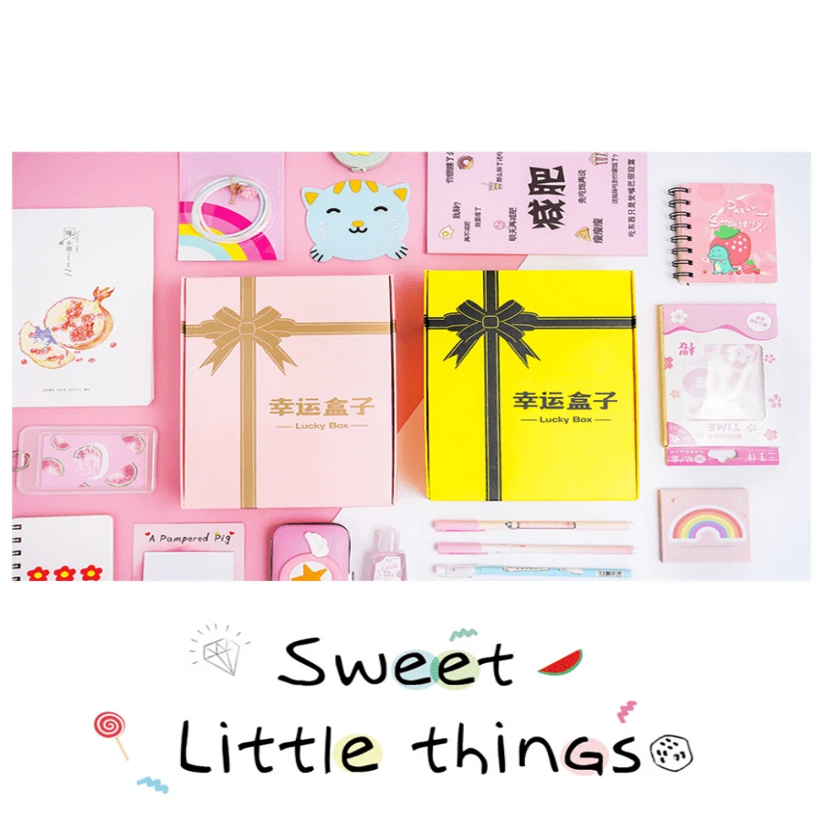 1Pc Creative Blind Box Cancelleria, Internet Celebrity Scatola Sorpresa ...