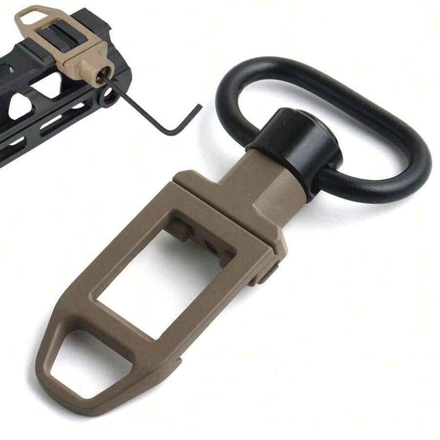 Tactical Low Profile Steel QD Mount Push Button Ambush Loop Sling ...