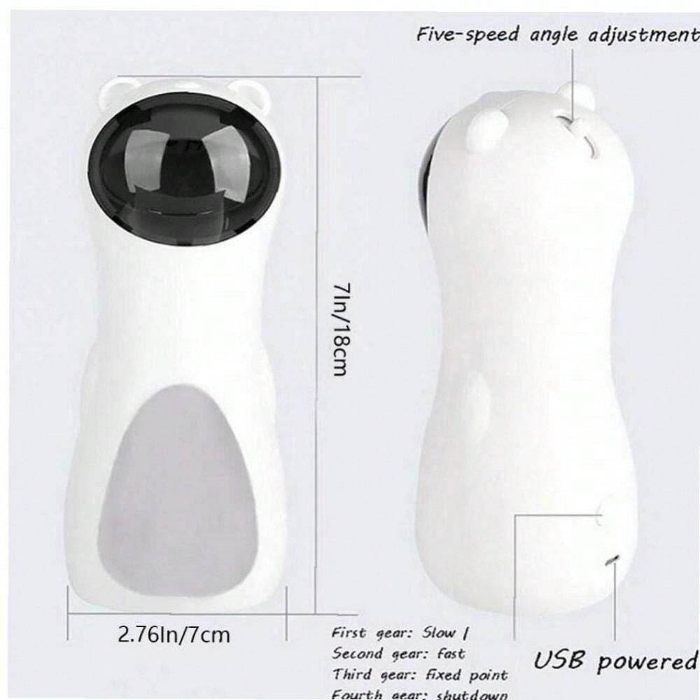 ของเล่นแมวเลเซอร์ LED อัตโนมัติ Interactive Pointer Light Cat Catcher ...