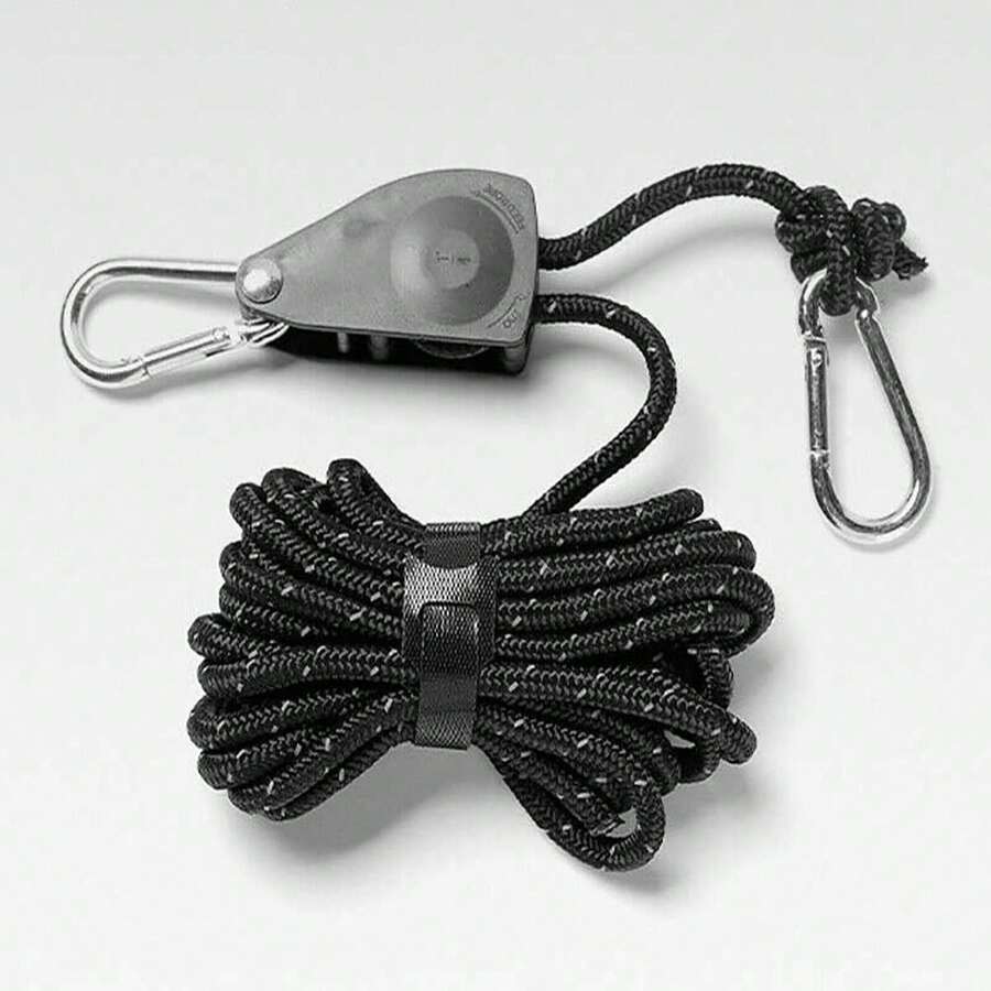 5M Portable Adjustable Fix Camping Rope, High Strength Fast Release ...