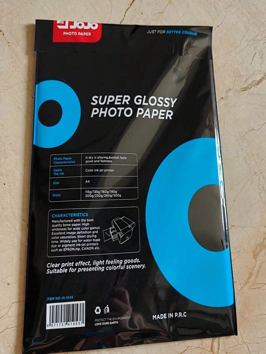 20 Sheets 200gsm A4 Single-Sided Glossy Photo Paper | SHEIN USA