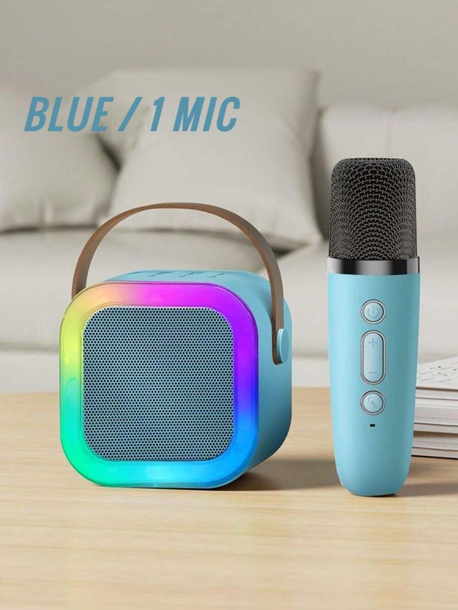 Blue K12 Single Wheat Wireless Portable K-Song Microphone Microphone ...