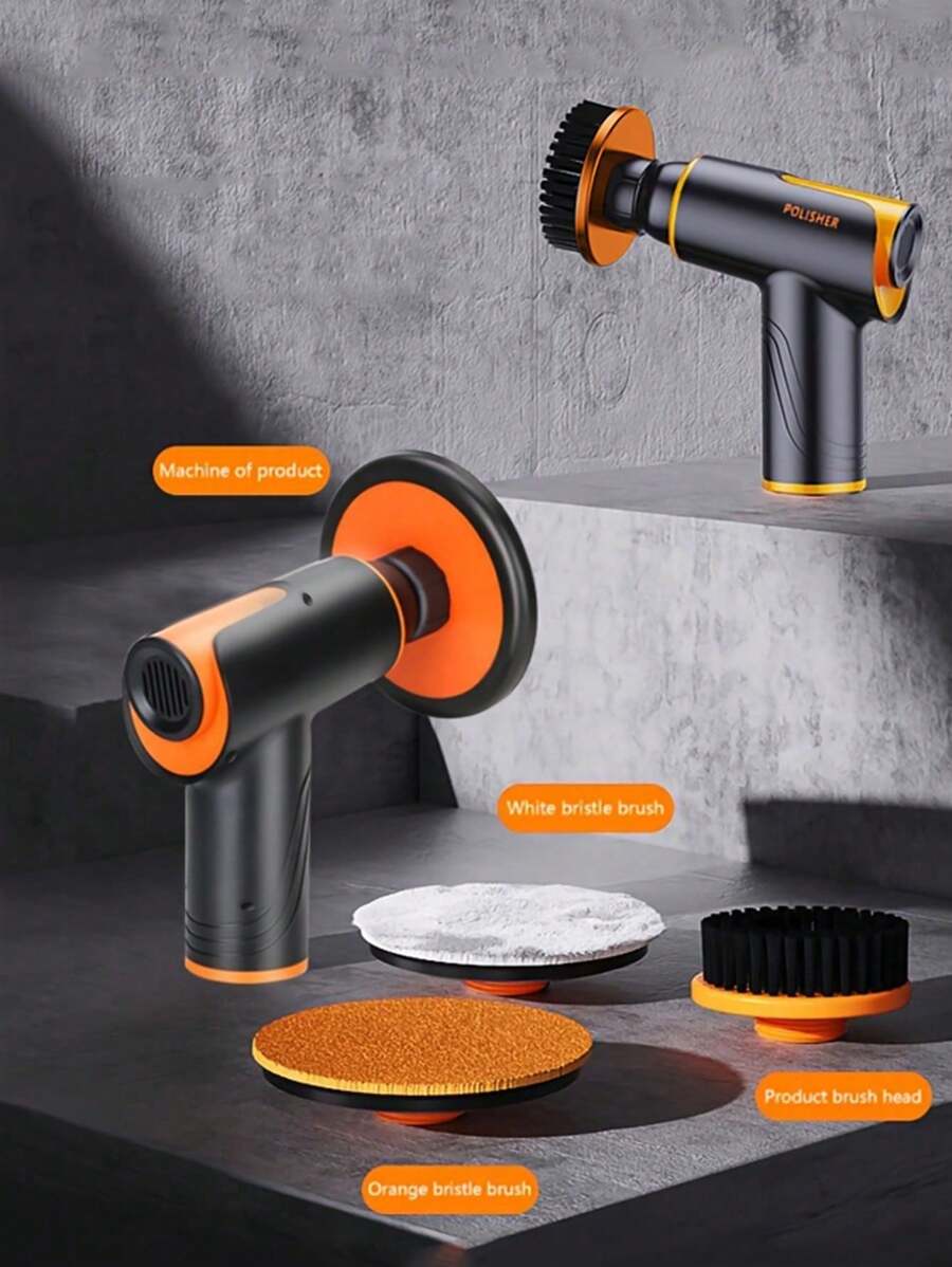 1pc 148W Wireless Charging Car Waxing Polisher With Dust Extractor ...