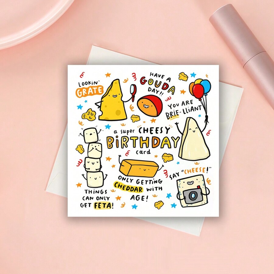 Cute Cartoon Birthday Cards, Funny Birthday Cards, Cheesy Joke Cards ...