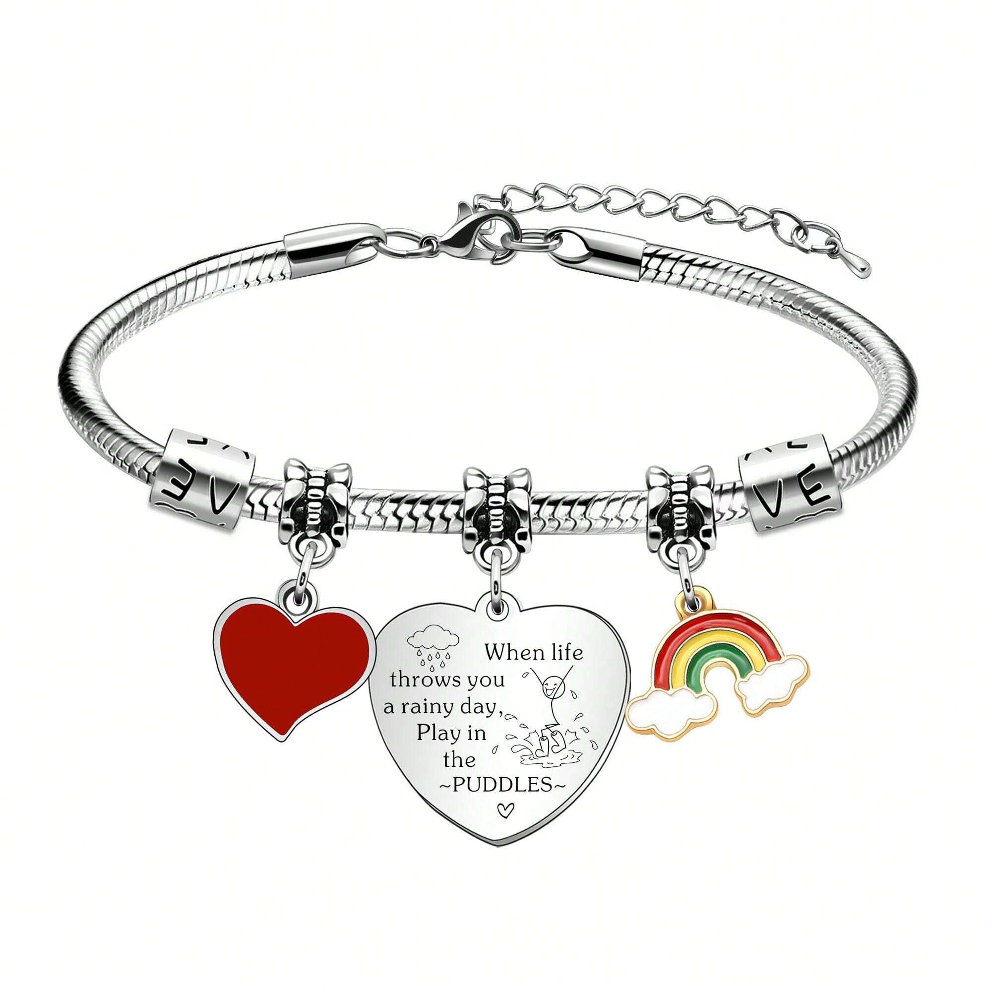 Bracelet inspirant cadeau pour femmes/filles, bracelet d'encouragement ...