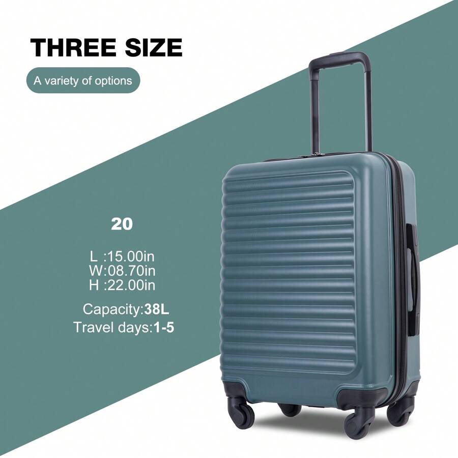 Travelhouse Luggage: Hardshell Suitcases With Spinner Wheels-Approved ...