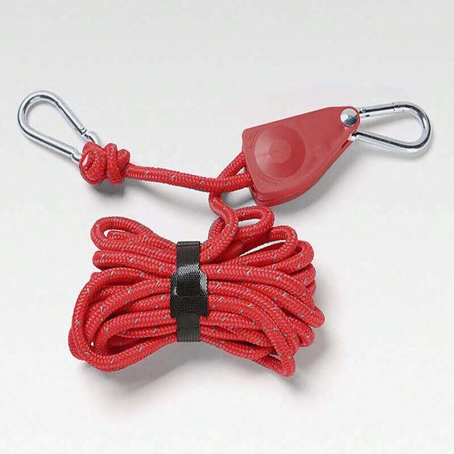 5M Portable Adjustable Fix Camping Rope, High Strength Fast Release ...