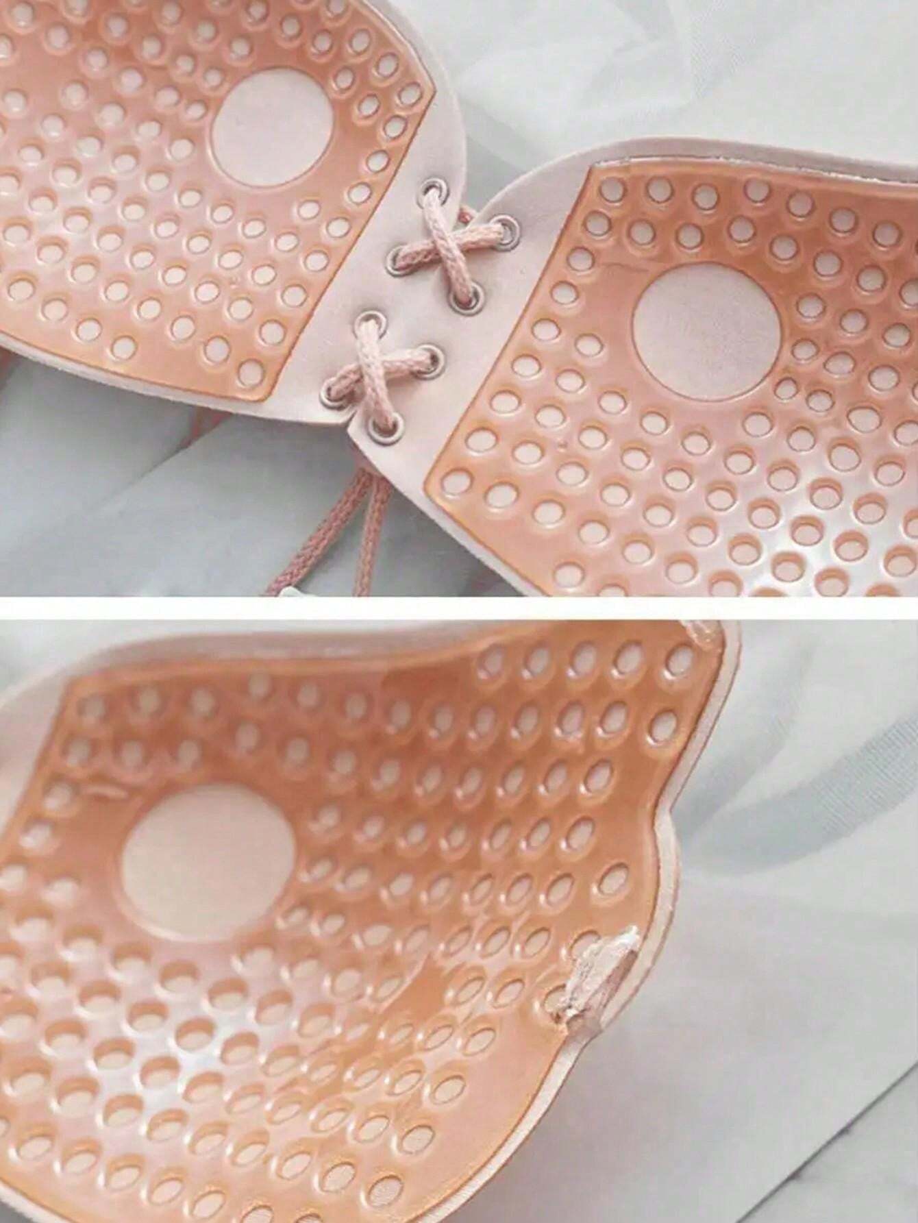 1 Peça Sutiã Adesivo Invisível de Silicone Sem Alças com Adesivo em ...