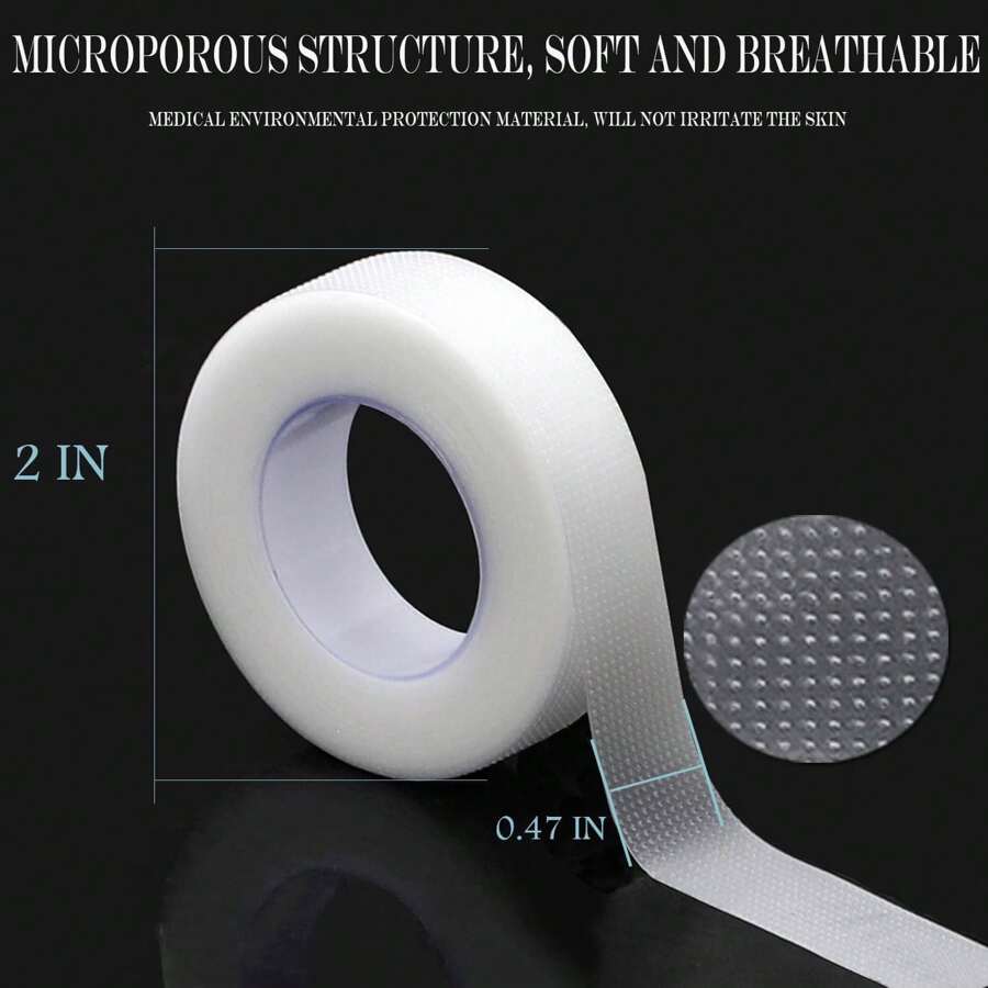 4 Rolls Eyelash Tape, Eyelash Tapes, Adhesive Breathable Micropore ...