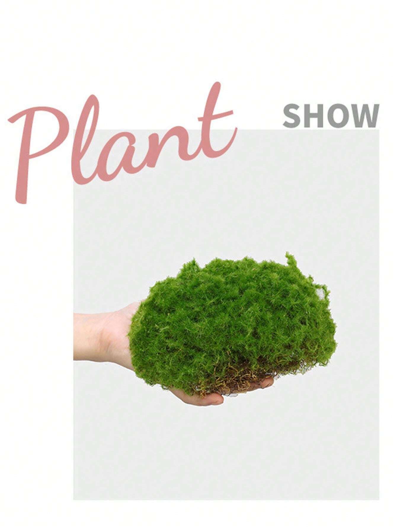 25 Grams Of Green Artificial Moss Strings For Garden Decoration ...